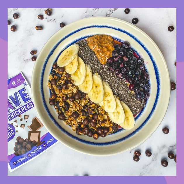 BRAVE's Chocolate Chickpea Granola