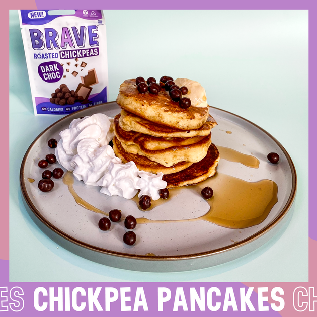 BRAVE's Vegan Chickpea Pancakes